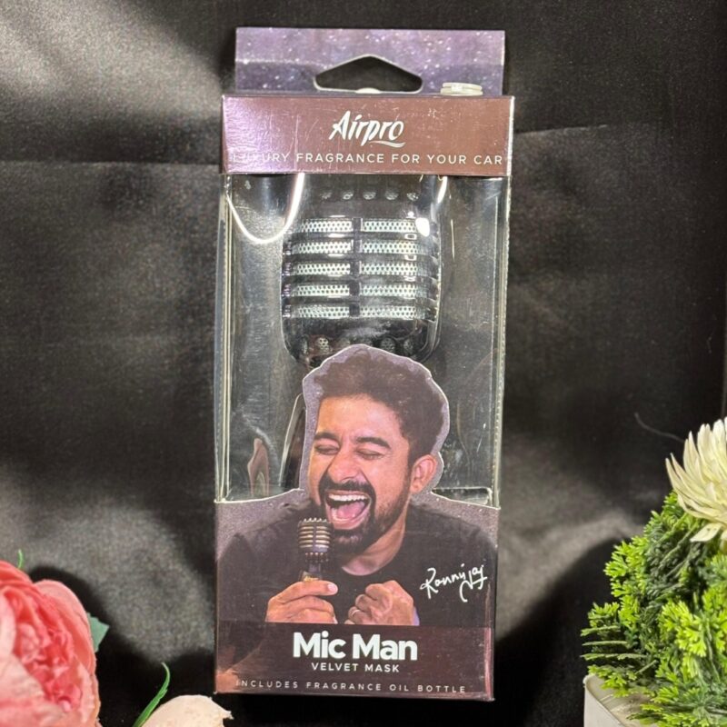 Airpro Mic Man - Velvet Mask - virasat Junction